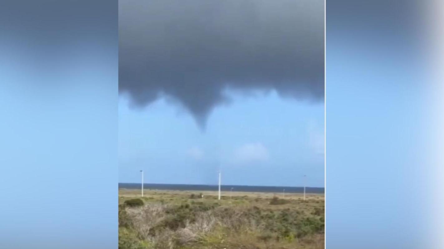 Aviso especial por posibles trombas marinas en tres regiones